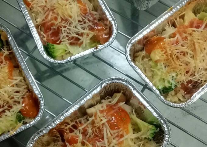 Resep Chicken Mentai Rice oleh Mira Rozanna - Cookpad