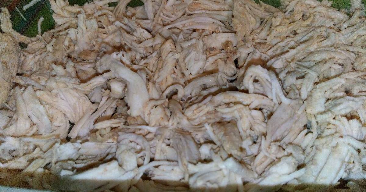 Pollo desmechado Receta de 👨‍🍳 ️Trecedelmar ️👩‍🍳- Cookpad