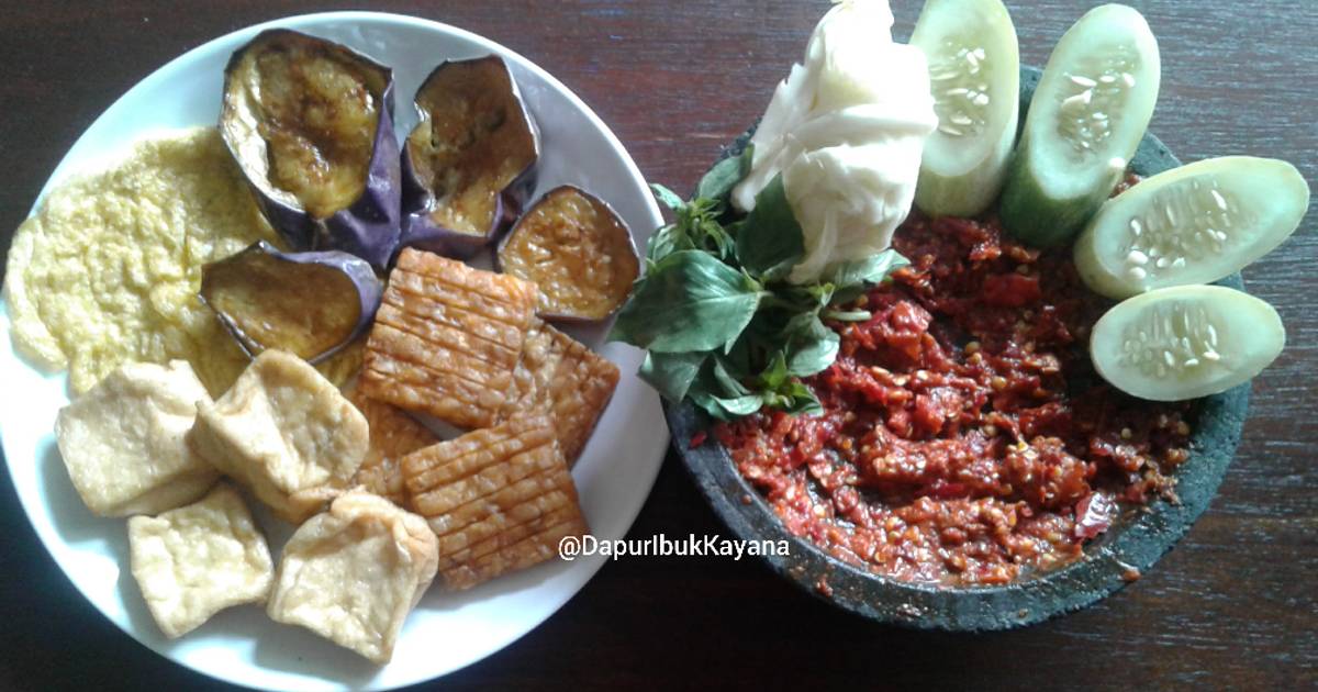 23 resep tempe telur penyet kemangi enak dan mudah - Cookpad