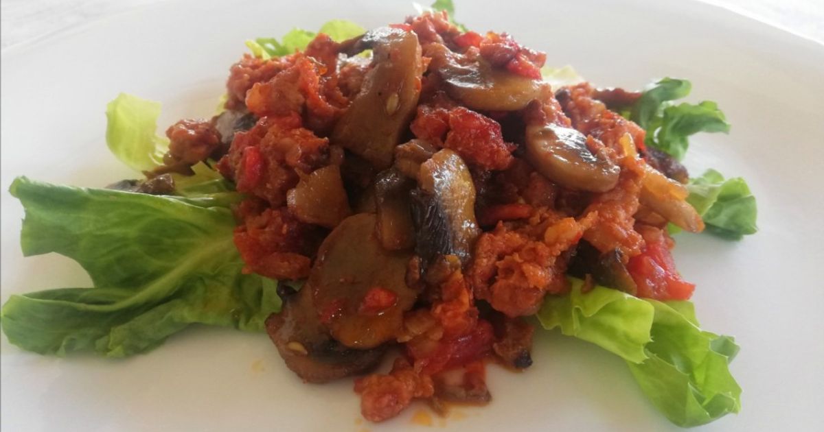 Ricetta Salsiccia Con Funghi Champignon E Pomodorini Freschi di Fabio ...