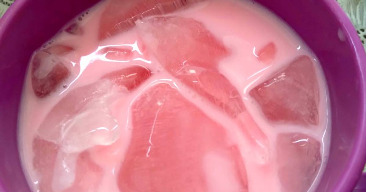 Resep Es Pink lava oleh Dapur Buayu - Cookpad
