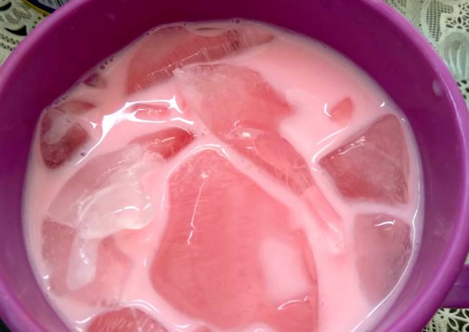 Resep Es Pink lava oleh Dapur Buayu - Cookpad