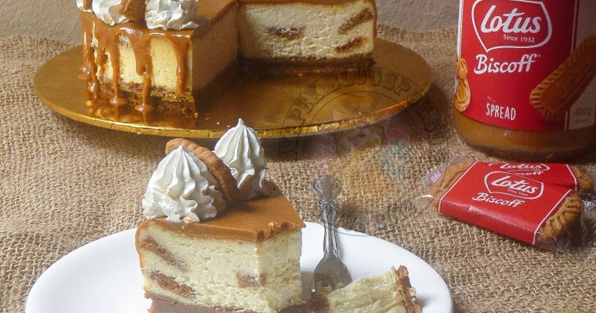 Resipi Lotus Biscoff Cheese Cake oleh Wan Muhammad Syafiq ( Syapex ...