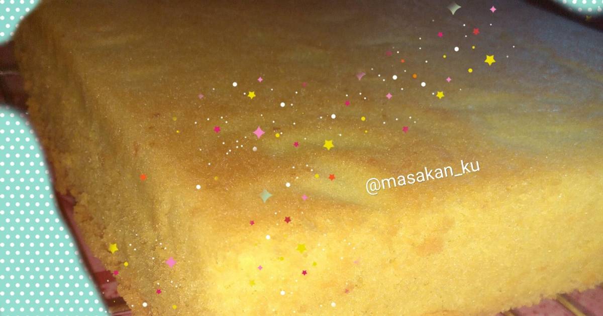 Resep Cake lemon 5 telur oleh Masakan ku - Cookpad