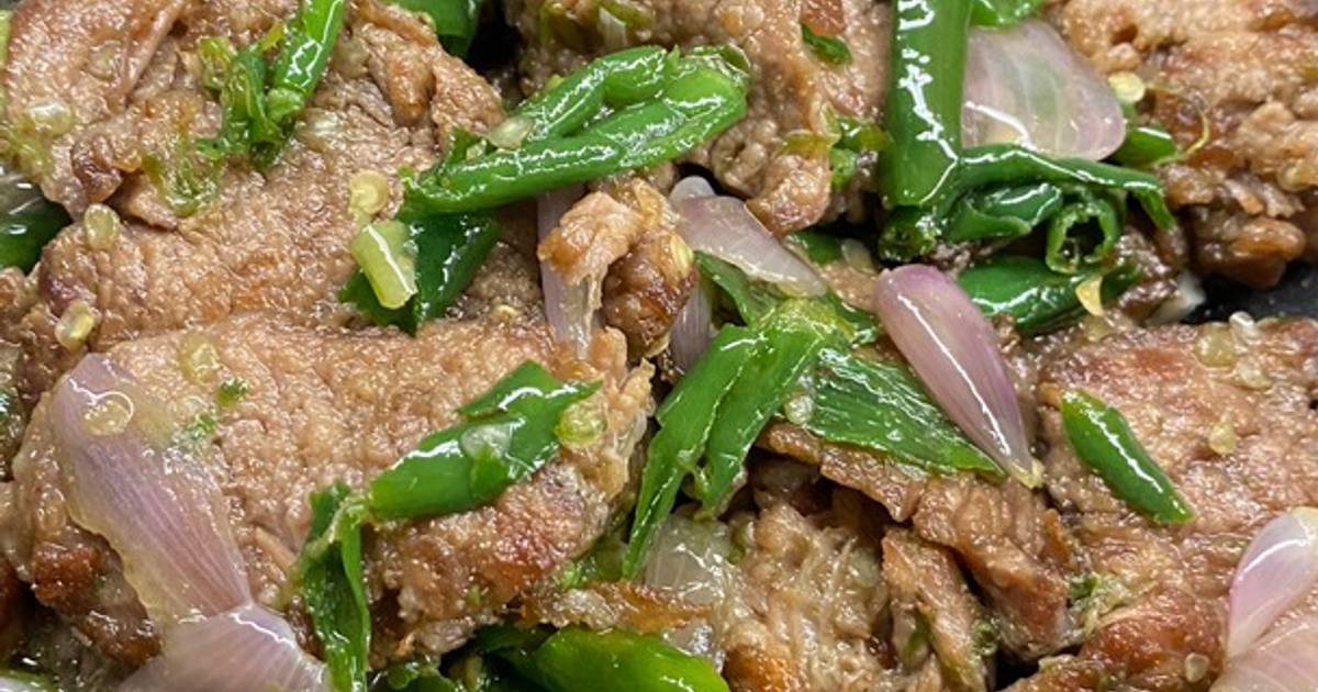 118 resep daging batokok cabe ijo enak dan mudah - Cookpad