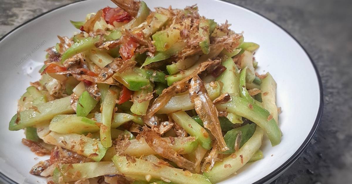 247 resep tumis labu siam plus teri enak dan mudah - Cookpad