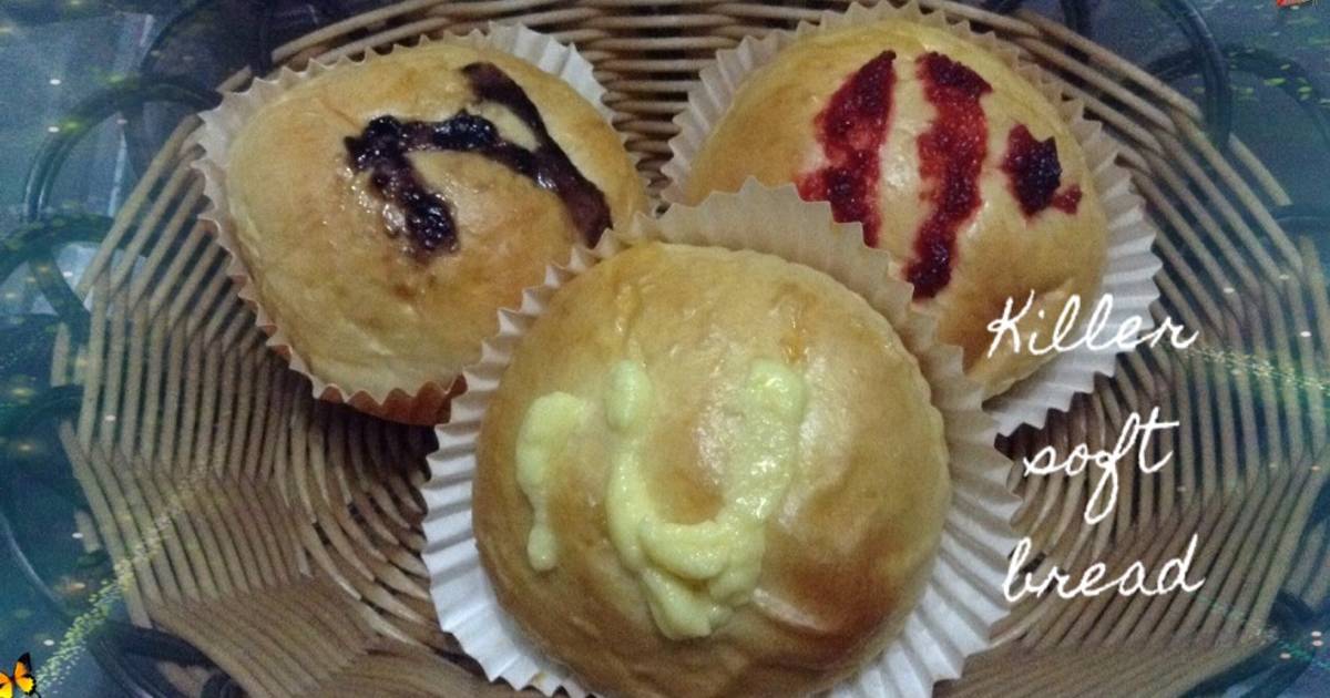 Resep Killer Soft Bread Aneka Isi Oleh Anna Pitriantinah Cookpad