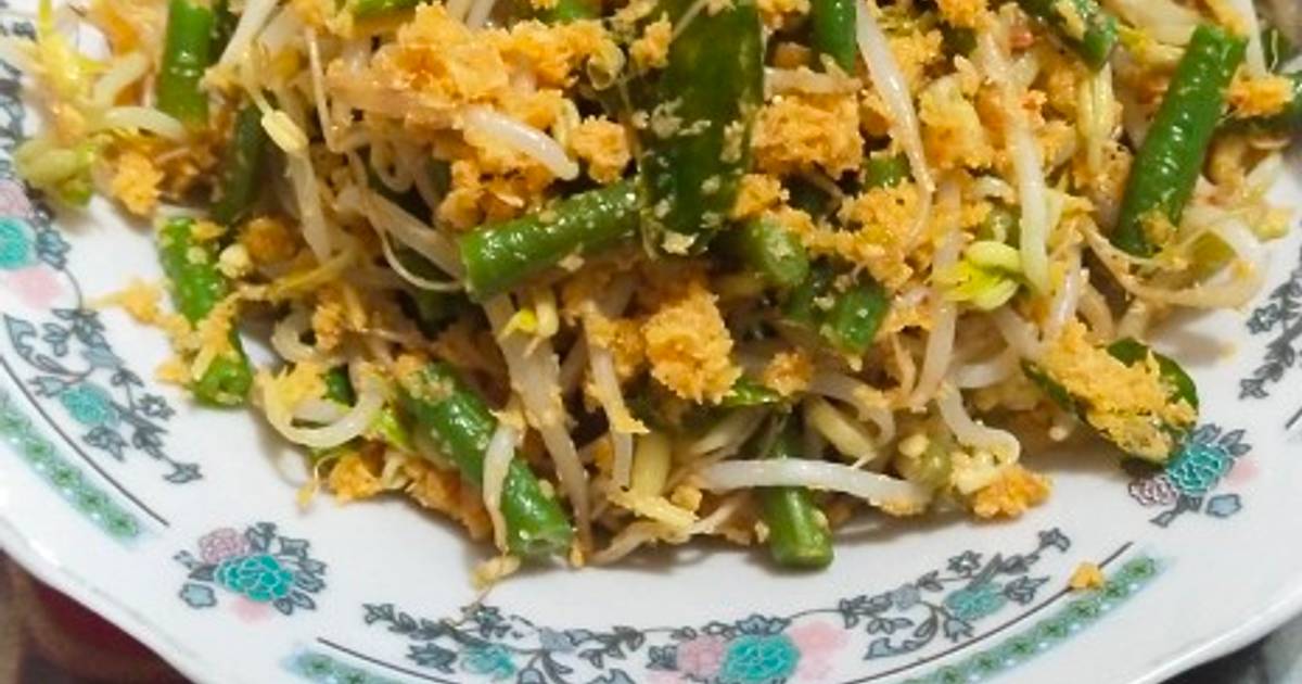 Resep Anyang (urap) toge kacang panjang oleh een - Cookpad
