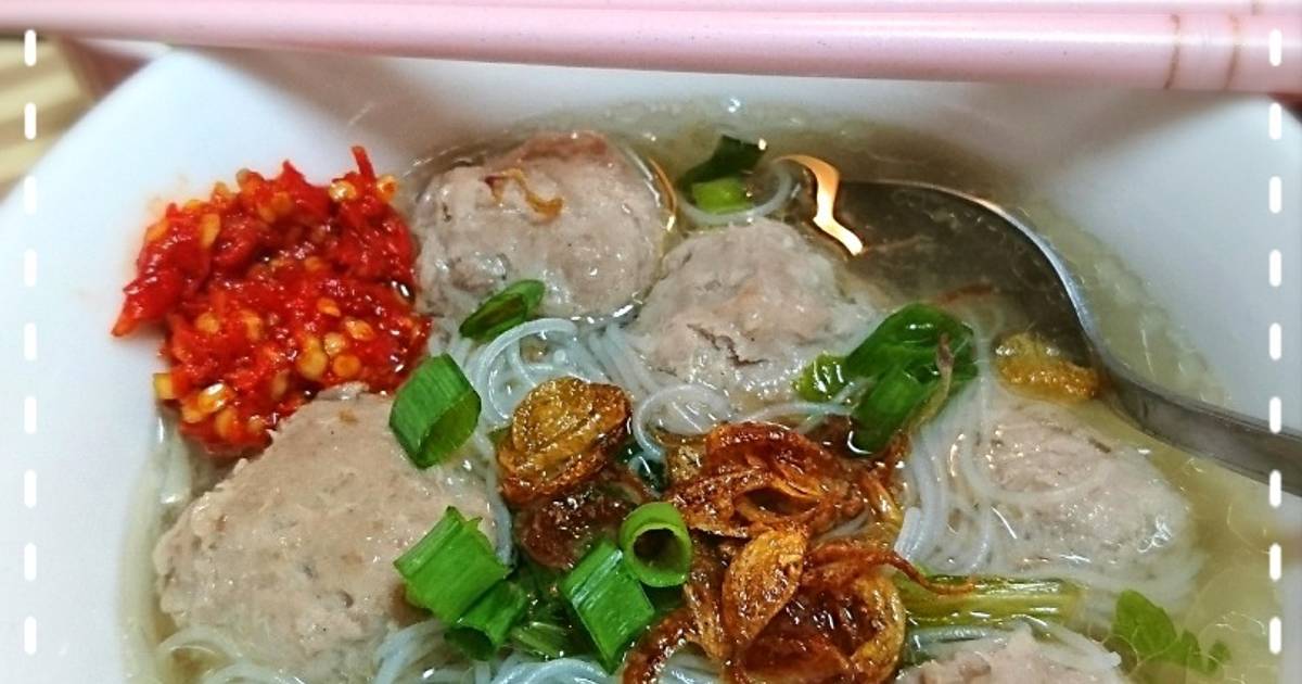 Resep Baso homemade no bp / no bs oleh yNy - Cookpad