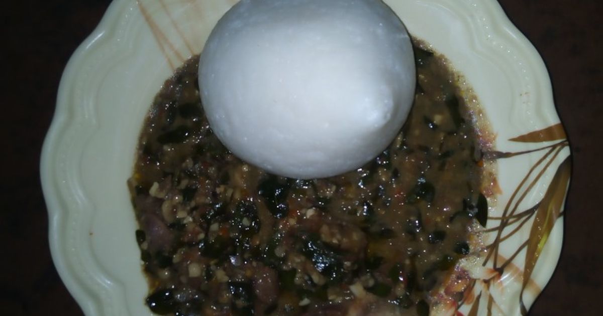Tuwon Shinkafa Da Miyan Zogale Recipe by Umma Sisinmama - Cookpad