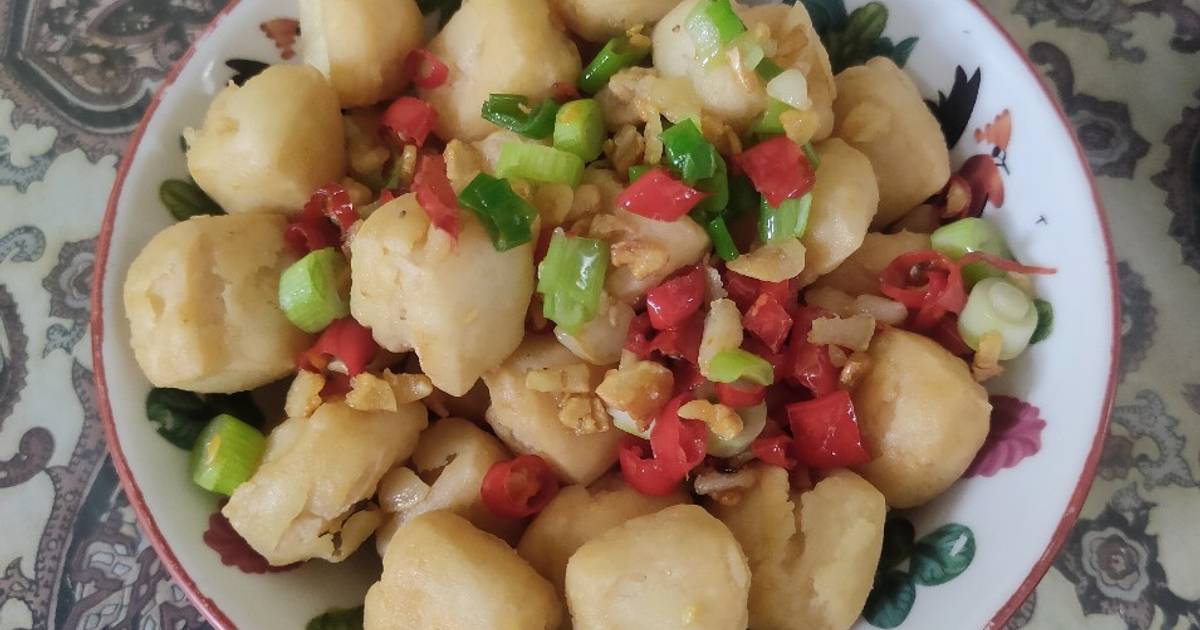 Resep Tahu Cabe Garam oleh Alinett_cooknfood - Cookpad