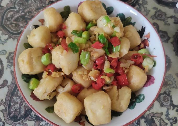 Resep Tahu Cabe Garam oleh Alinett_cooknfood - Cookpad