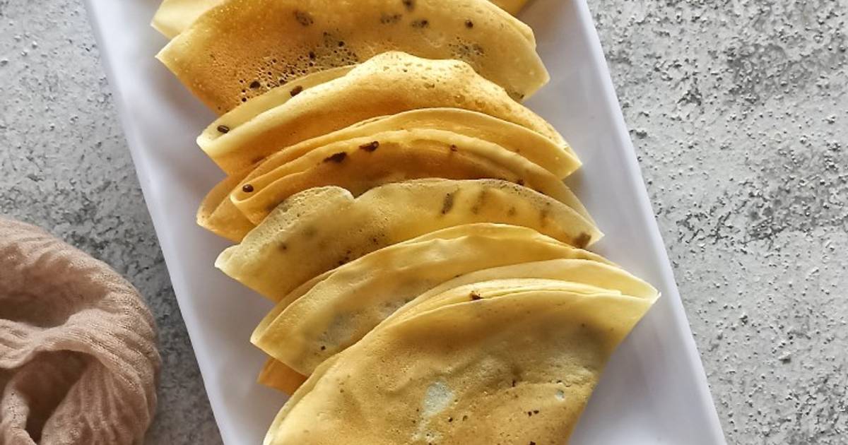 292 resep crepes crispy enak dan mudah - Cookpad
