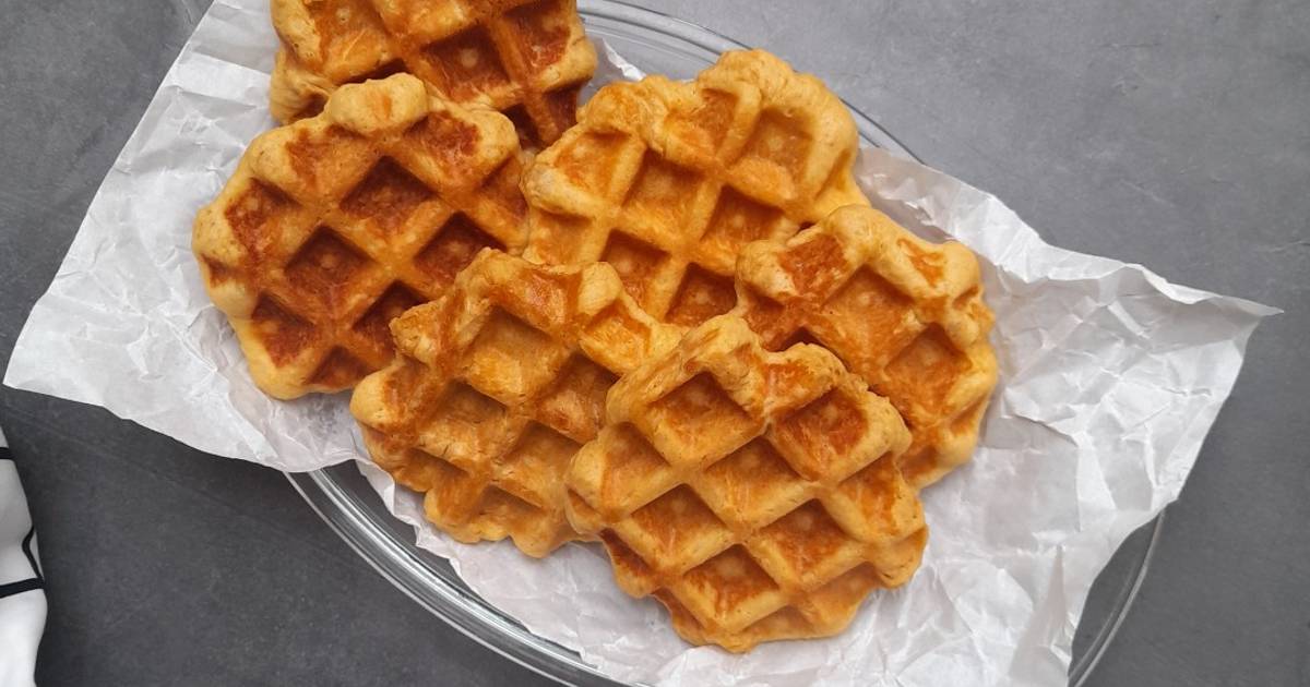 Resep Belgian Waffle oleh Ka Pawon by Elysnawati - Cookpad