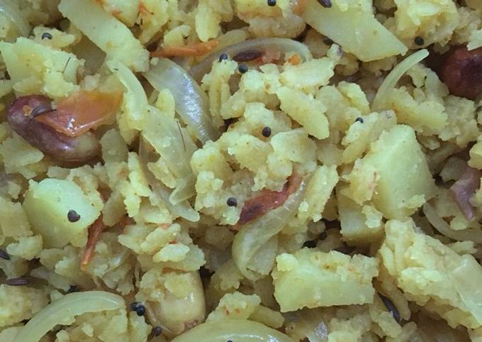 Poha Recipe by shruti - Cookpad