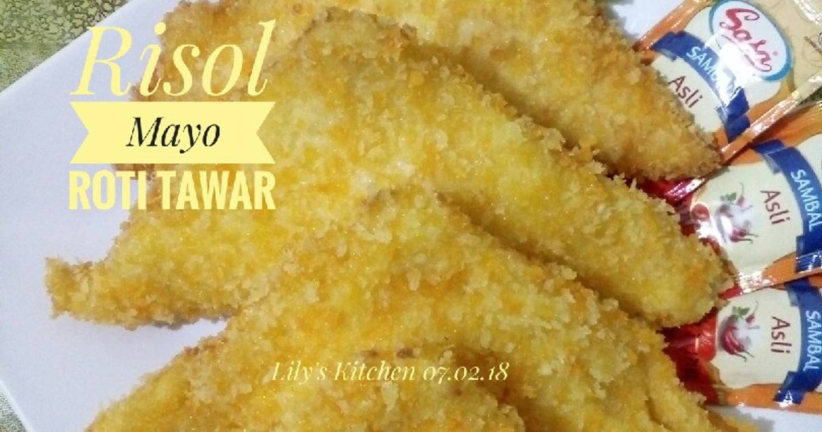 Resep Risol Mayo Roti Tawar oleh Maria Feronika - Cookpad