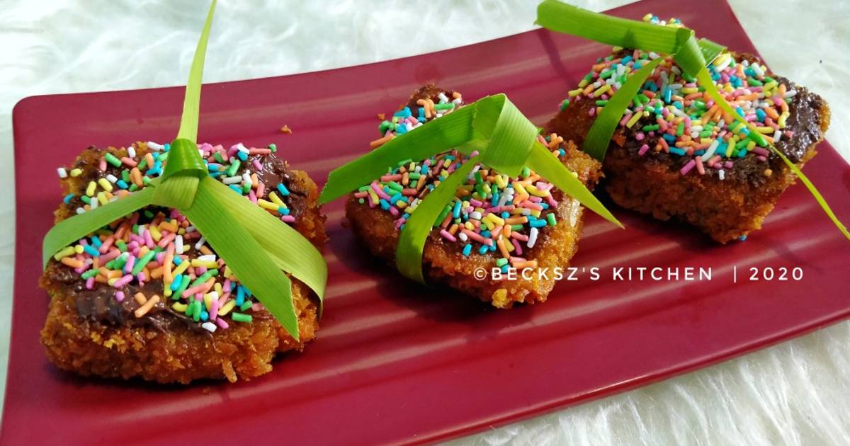 Resep 167. Pisang Nuget Choco Rainbow oleh Becksz's Kitchen - Cookpad
