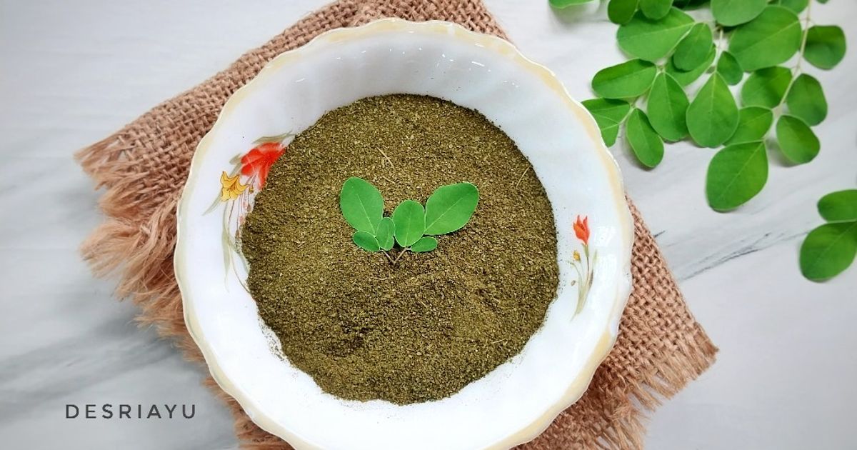 Resep Moringa Powder / Tepung Daun Kelor oleh Desriayu - Cookpad