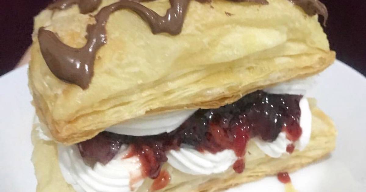 Resep Napoleon Puff Pastry oleh ulayya - Cookpad