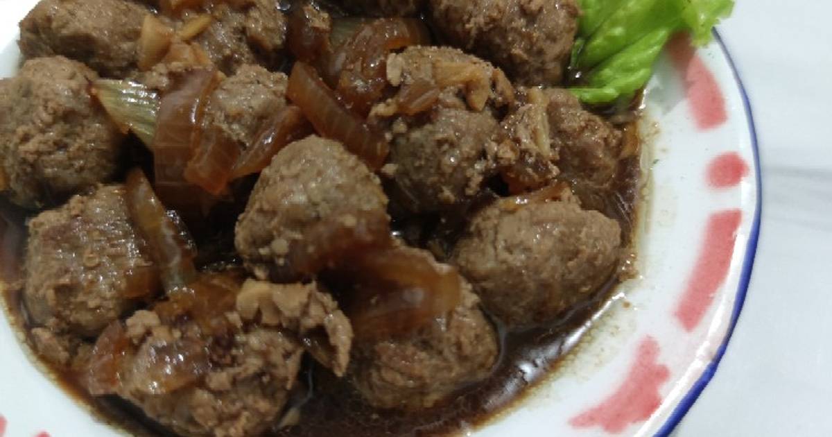 Resep Bola-bola daging teriyaki oleh Badoci - Cookpad