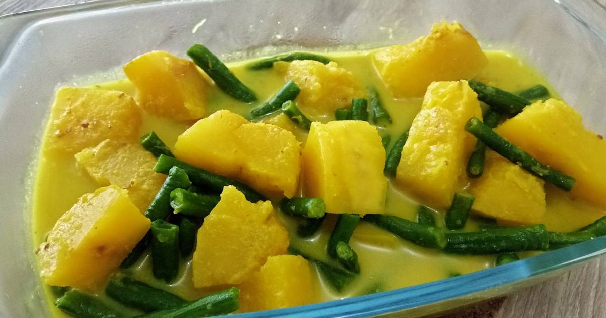 Resep Gulai labu kuning kacang panjang oleh Dapur Umma - Cookpad