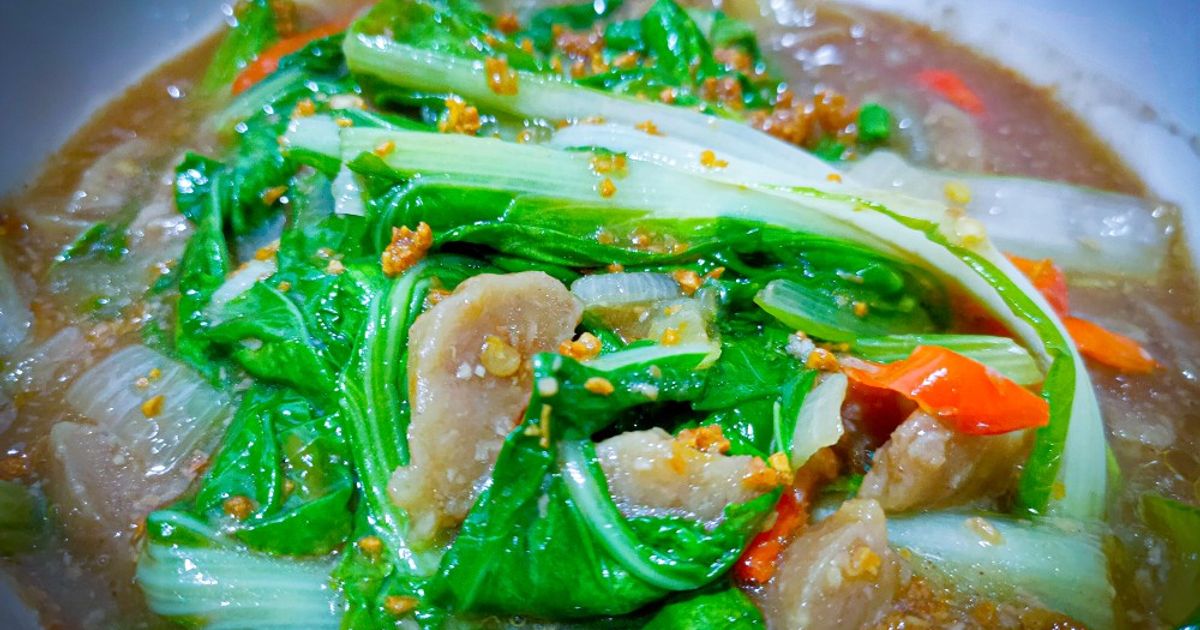 Resep sayuran samhong rumahan enak dan mudah - Cookpad