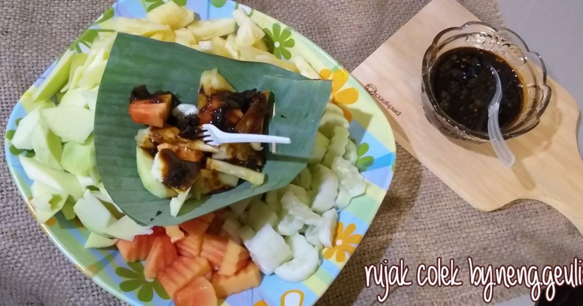 31 resep rujak colek enak dan sederhana ala rumahan - Cookpad