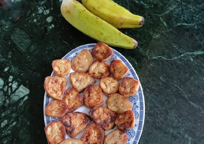 Raw Banana Fry Recipe by Dr.Madhumita Mishra - Cookpad