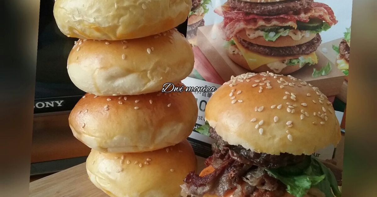 Resep burger komplit rumahan enak dan mudah - Cookpad