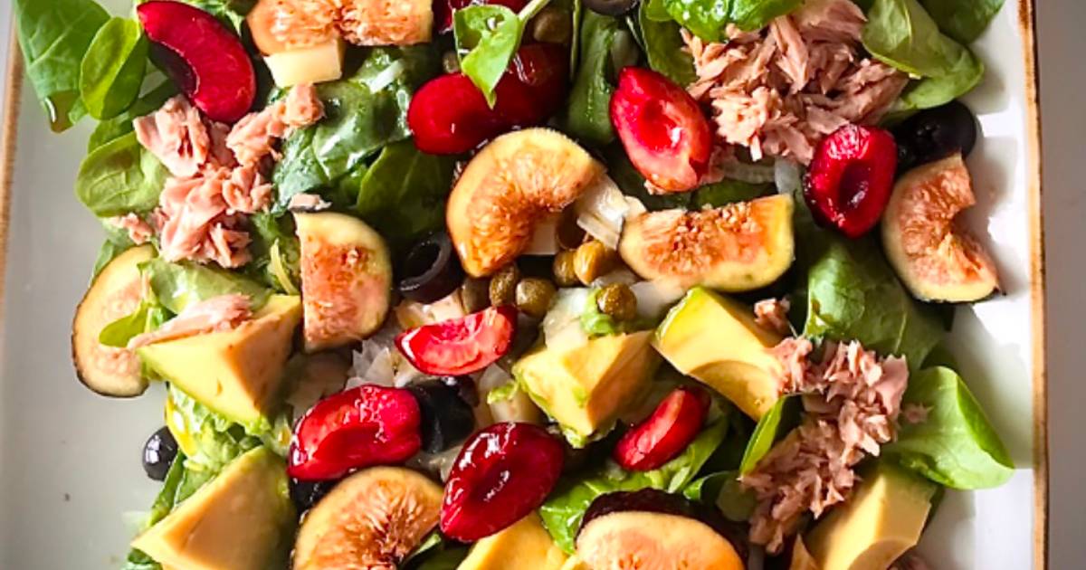 Ensalada saludable con frutas de temporada, ideal para verano Receta de ...