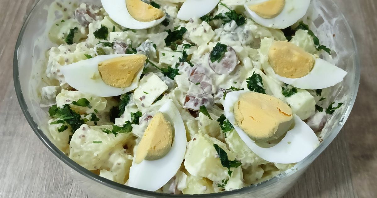 ensaladas de patatas y manzana - 125 recetas caseras- Cookpad