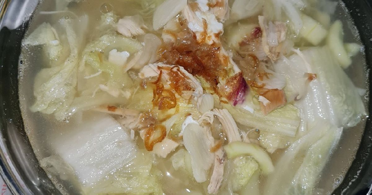 Resep sop timun sawi rumahan enak dan mudah - Cookpad