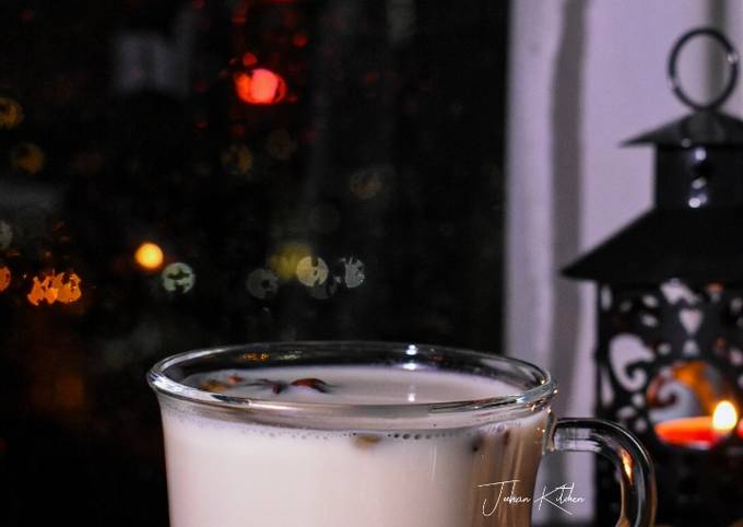 Resep Bandrek Susu Gula Batu oleh Mommy Nawla#Jeehan - Cookpad
