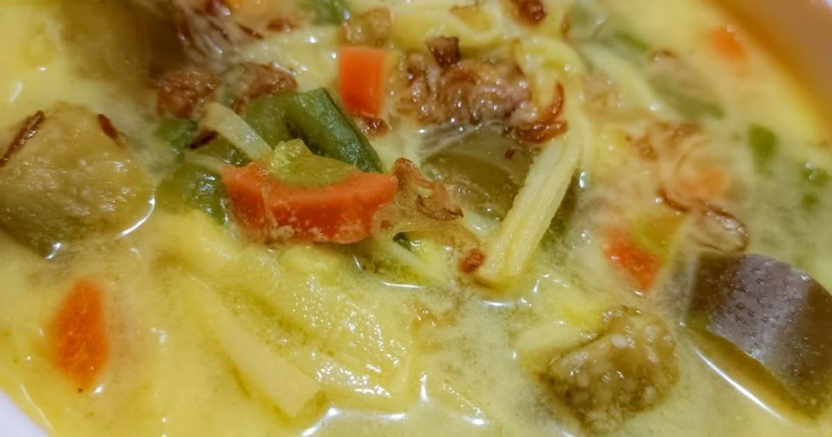 34 resep sayur lodeh rebung terong enak dan mudah - Cookpad