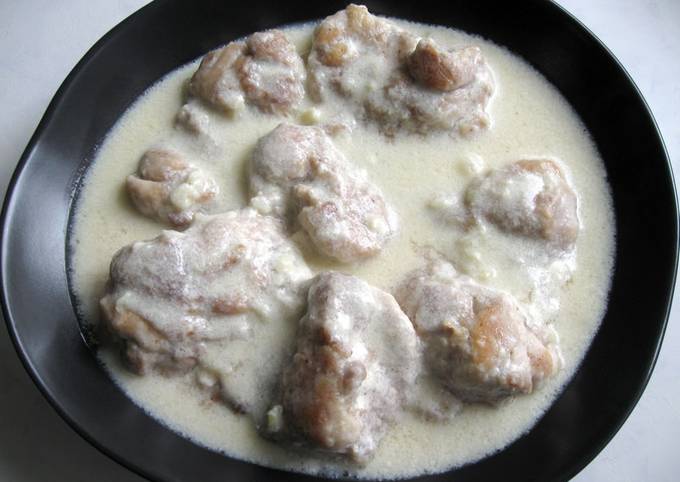 Chicken Simmered in Milk Recipe by Hiroko Liston - Cookpad