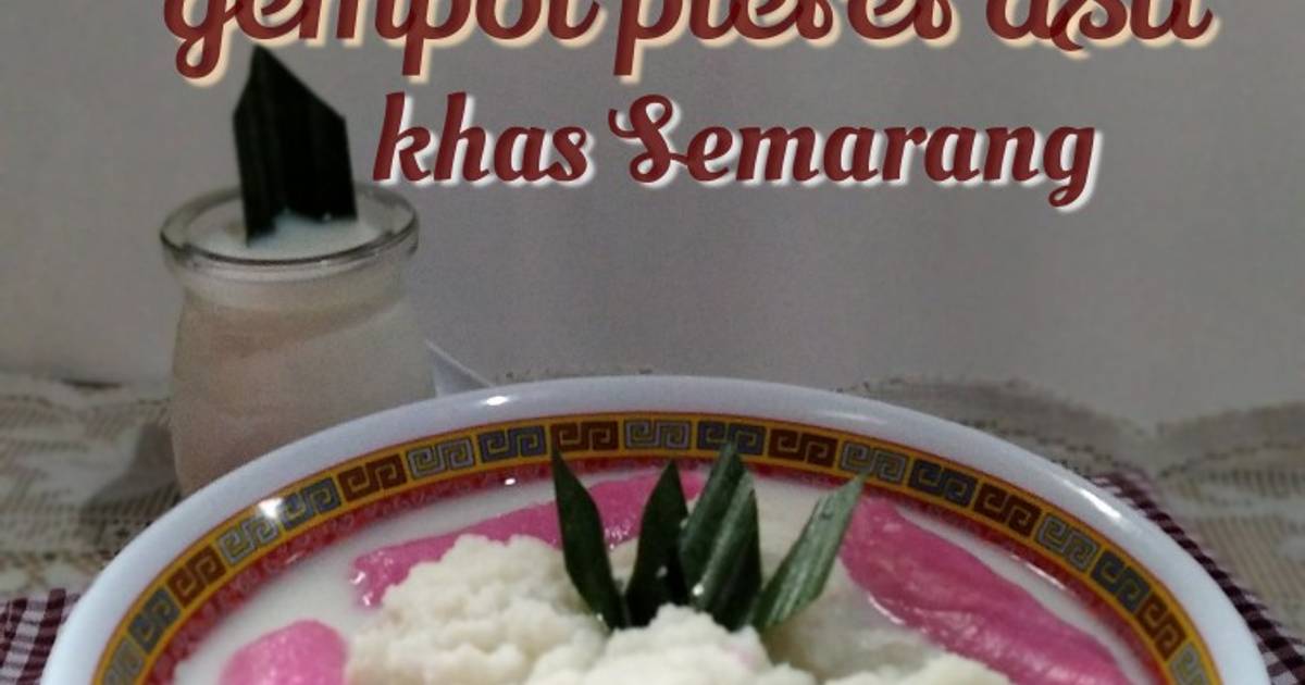 Resep *Gempol pleret* asli khas Semarang + step by step oleh ati ...