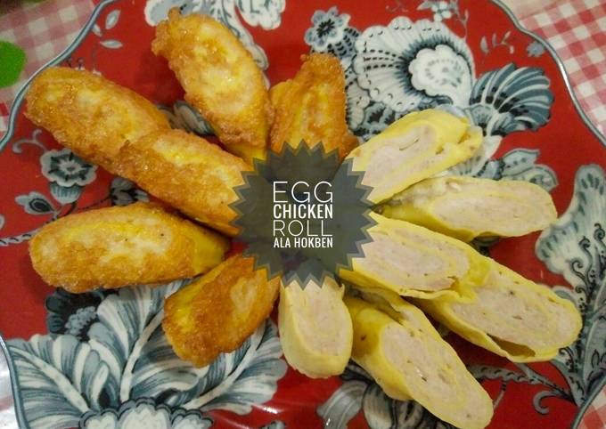 Resep Egg Chicken Roll ala Hokben oleh Kiki Paramita - Cookpad