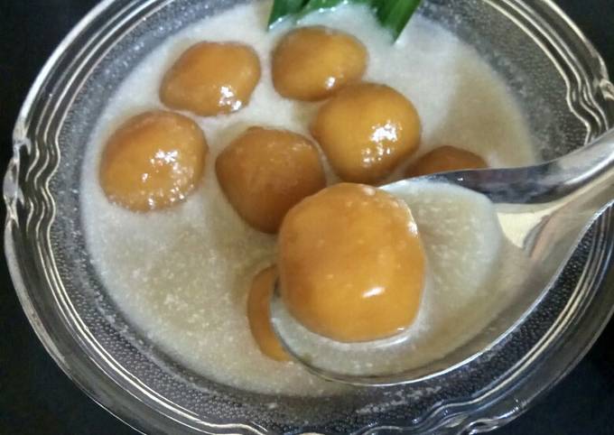 Resep Kolak Candil Labu Kuning oleh Ratih Norika (Yuya_kitchen) - Cookpad