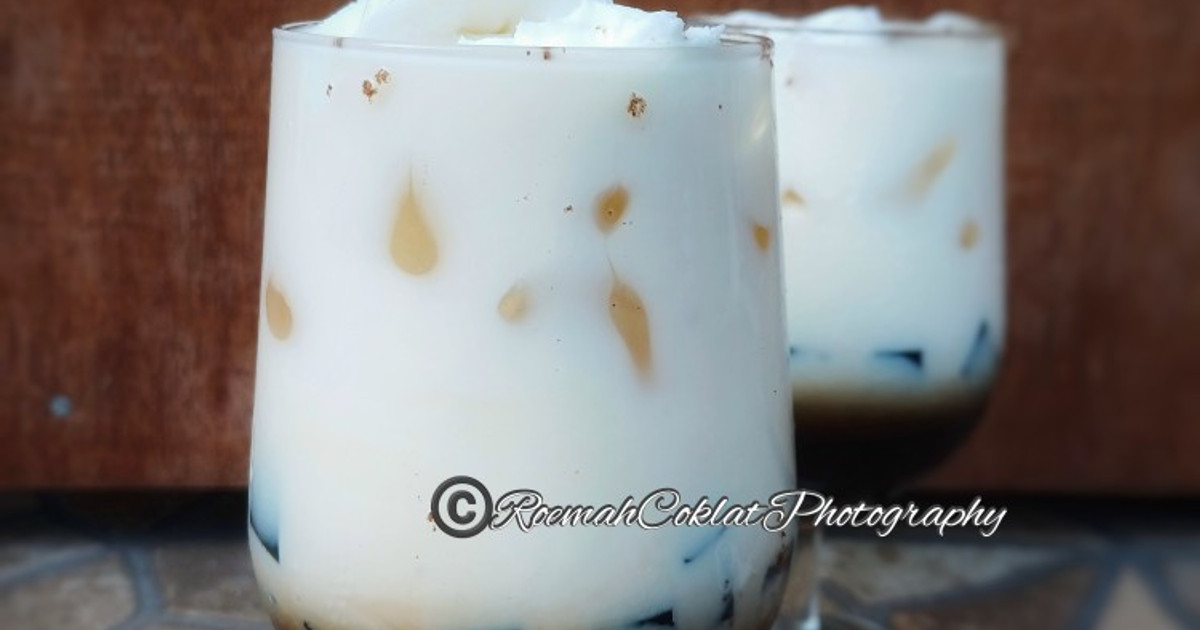 Resep Cinnamon Cha Ba Ang | Cincau Susu Kayu Manis oleh Mamake_Wawa ...