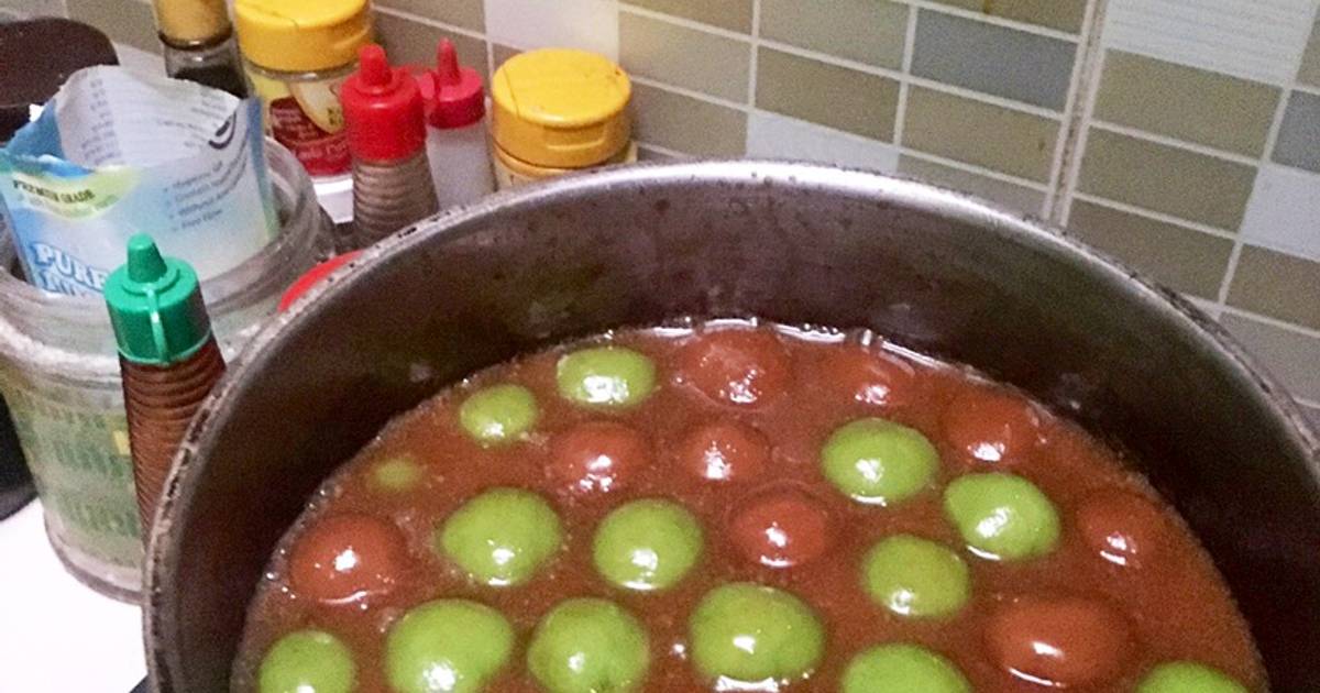 Resep Kolak Candil Isi Coklat & Keju oleh Marryline Putry - Cookpad