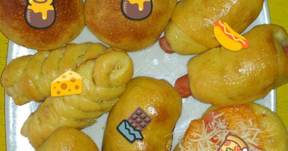 Resep Roti. Bisa jadi 33 roti uk sedang oleh Depiana Nur Aisah - Cookpad