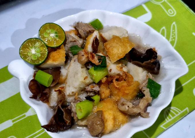 Resep Model Gendum Kuah Daging oleh Dapur Sesma - Cookpad