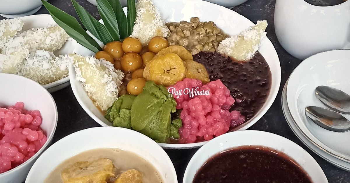 Resep Bubur Kampiun asli: Enak, mudah, dan khas Minang!