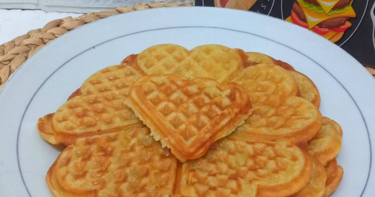 Resep waffle crispy dan fluffy: Sederhana untuk sarapan atau jualan