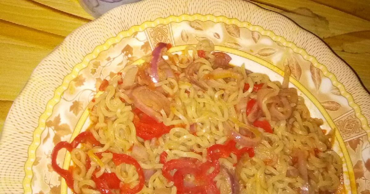 Indomie Mai Tattasai Da Albasa Recipe by Umman Amir And Minaal 🎂🍜🍝 ...