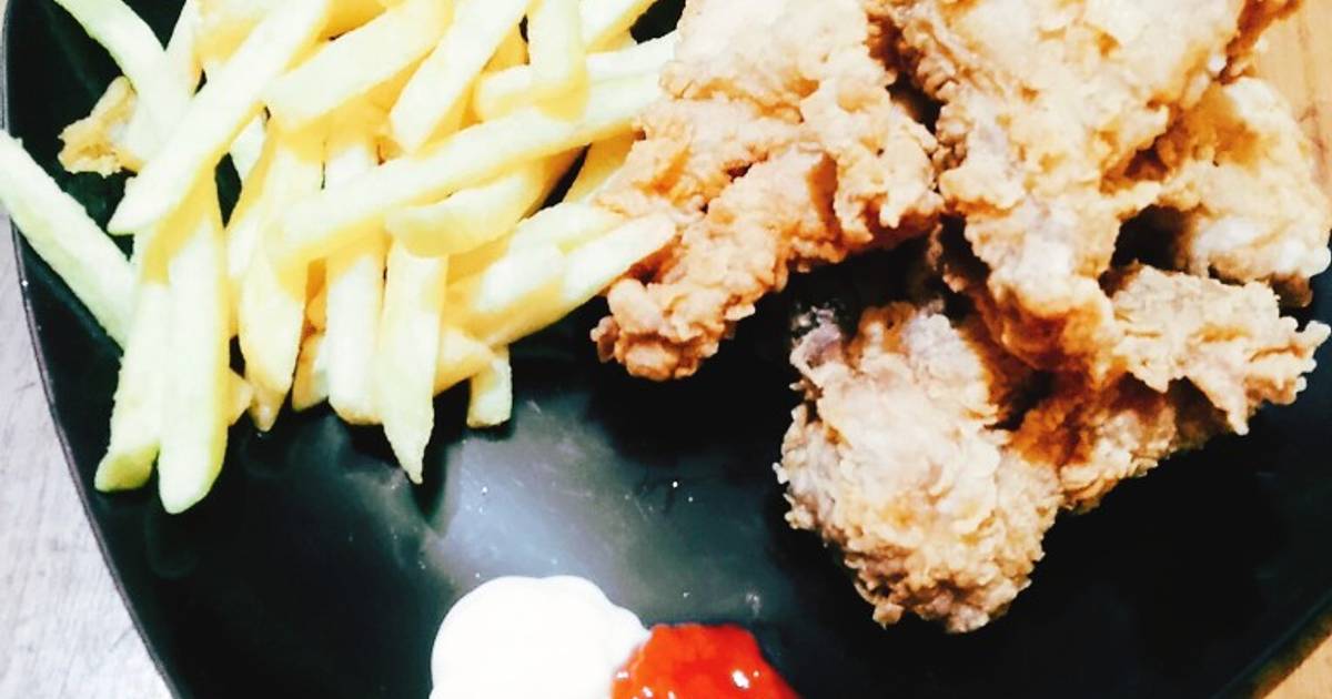 Resep Arabic fried chicken oleh Dyah Wahyu Sulistiani - Cookpad