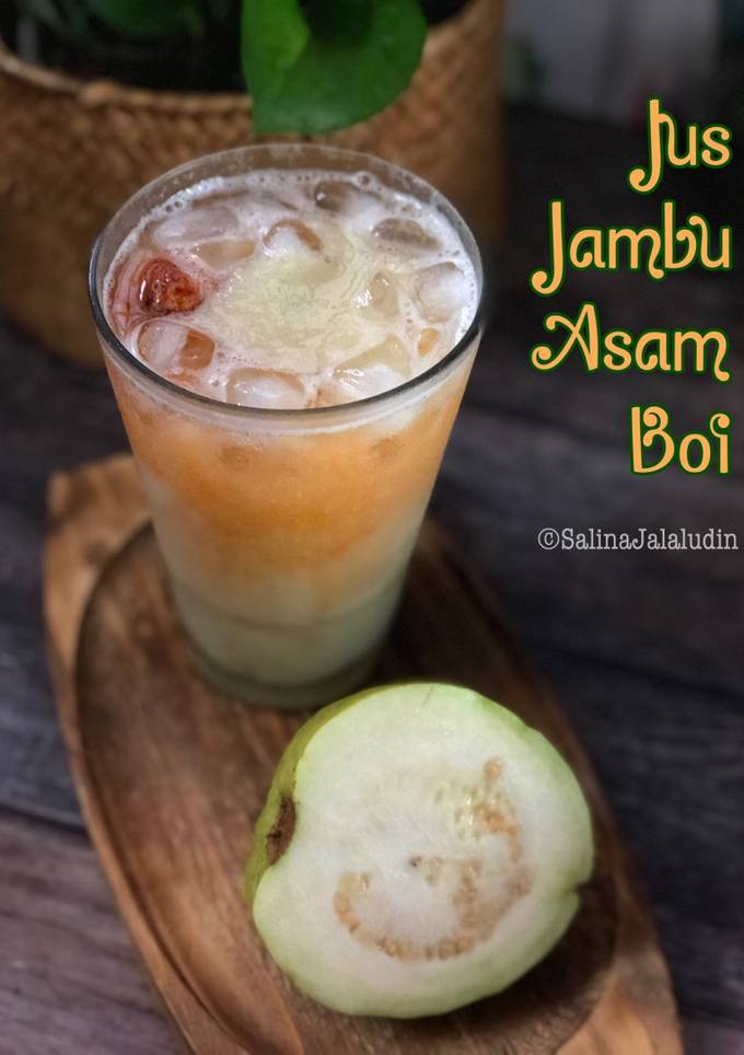 Resipi Jus Jambu Asam Boi oleh Salina Jalaludin - Cookpad