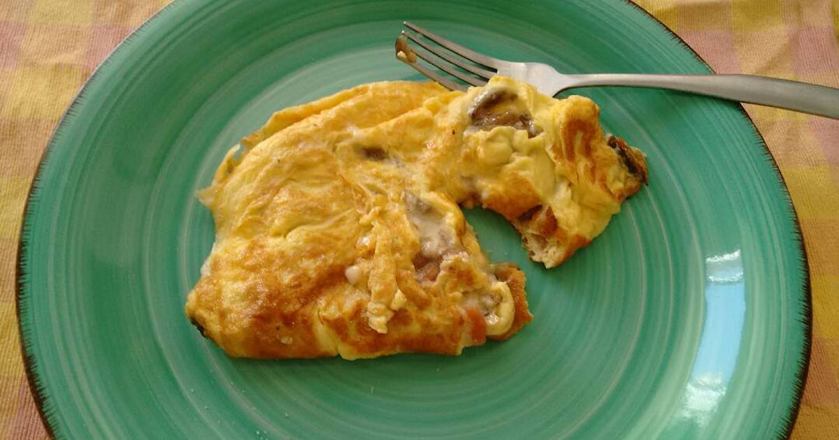 Omelette con tomate y queso - 278 recetas caseras- Cookpad
