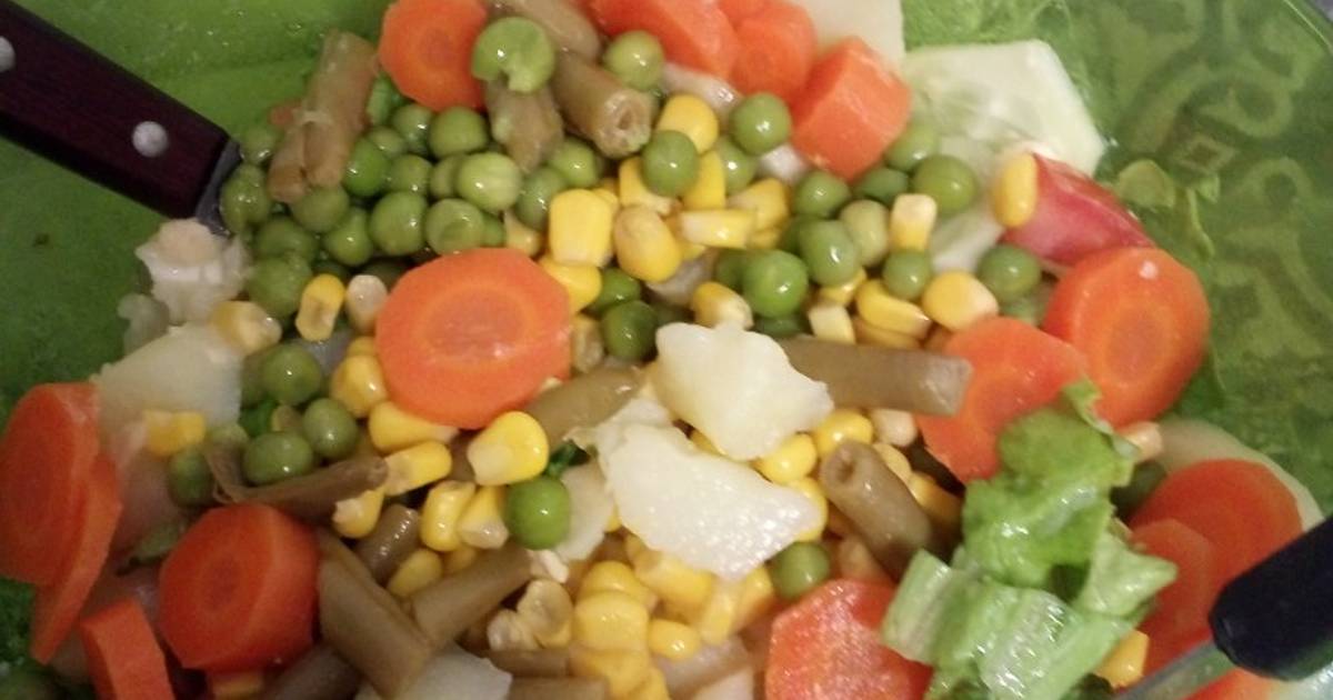 Ensaladas de lechuga mixta - 223 recetas caseras- Cookpad