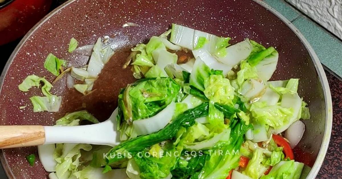 Resipi Kubis Panjang Goreng Sos Tiram oleh Nur Nadiah - Cookpad